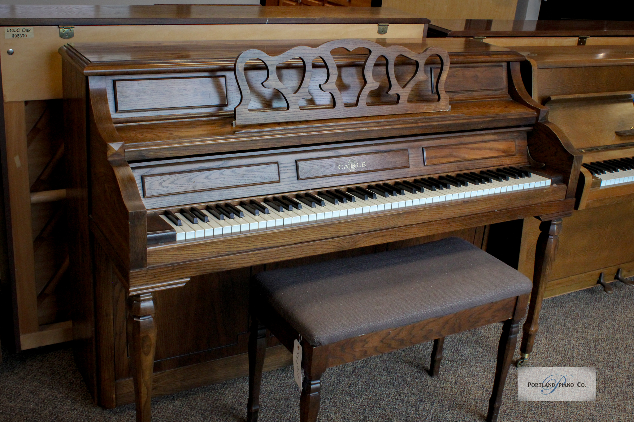 Cable Console Piano | Portland Piano Company